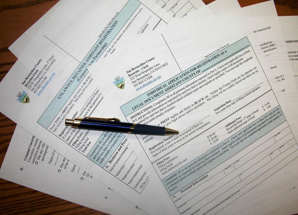 Legal Document Assistant/Unlawful Detainer Assistant – San Bernardino ...